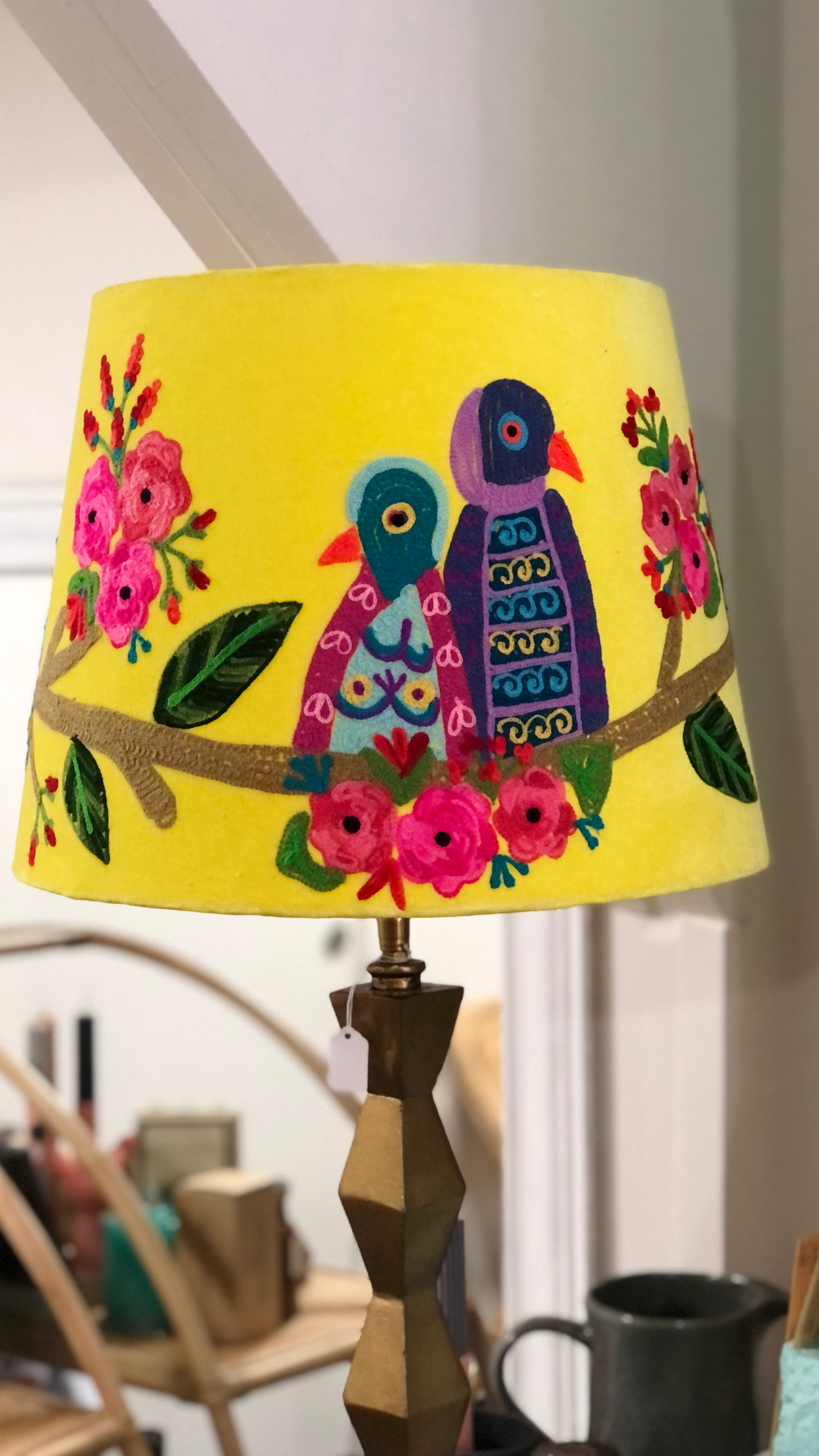 Ruby Star Traders | Tapered Shade Birds - Lemon Multi | Mayhem Gifts