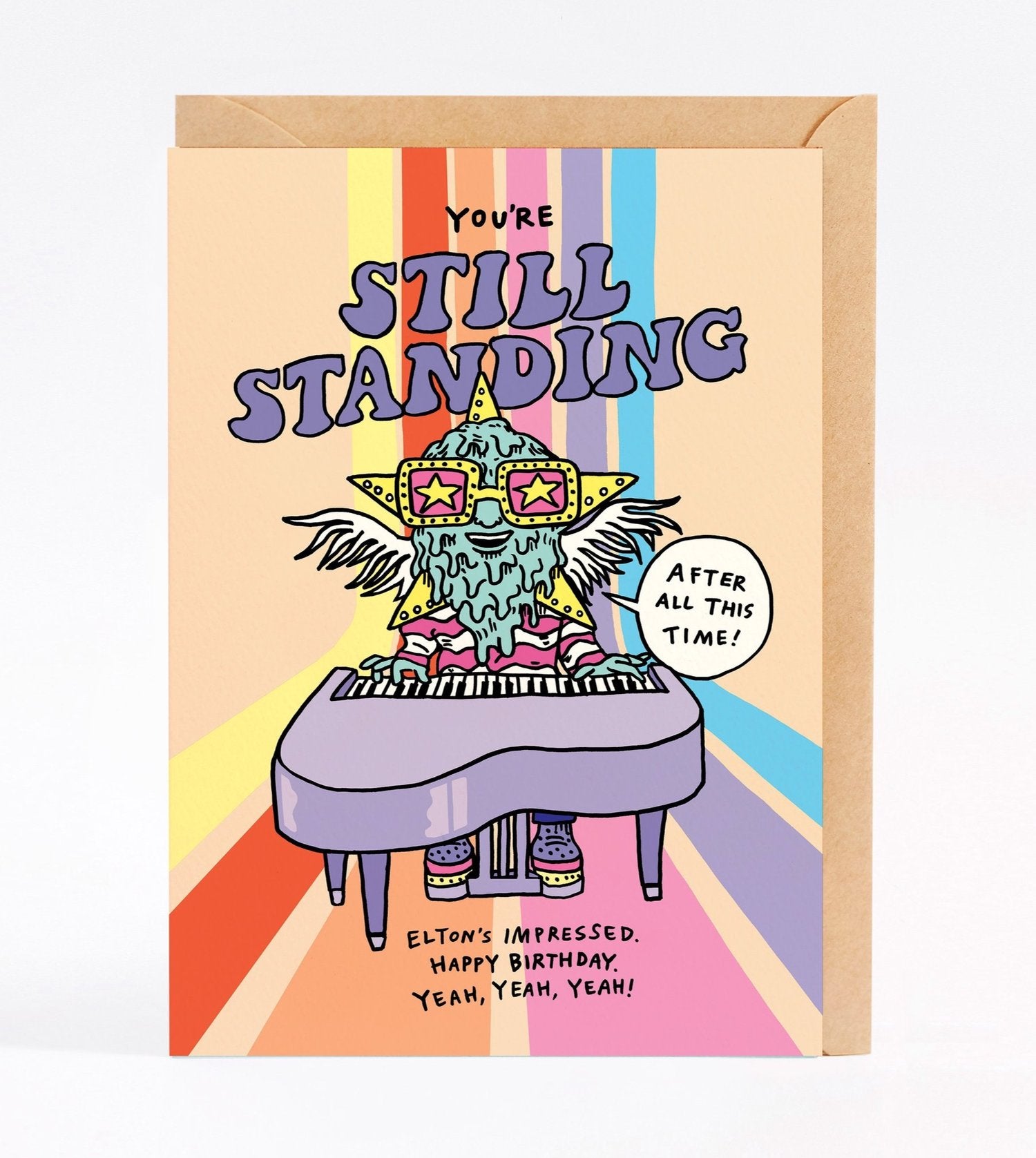 Wally Paper Co | Still Standing Card | Mayhem Gifts